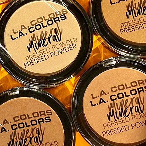 L.A. COLORS Mineral Pressed Powder, Creamy Natural