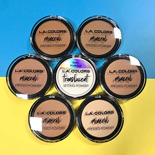 L.A. COLORS Mineral Pressed Powder, Creamy Natural