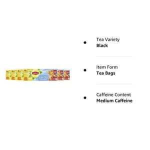 Lipton Unsweetened Iced Tea Bags, Family Size, 24 Count (Pack of 6)