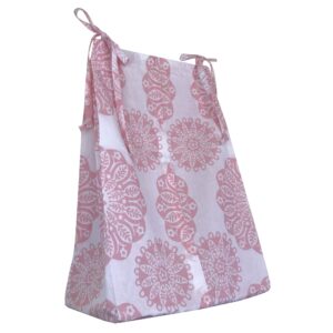 Cotton Tale Designs Diaper Stacker, Sweet & Simple Pink