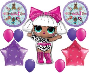 xl birthday party lol balloons decoration supplies diva