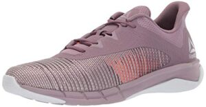 reebok women's fast tempo flexweave, noble orchid/lilac fog/porcelain/guava punch, 10.5 m us