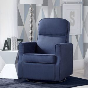 Delta Home Slim Swivel Glider, Navy