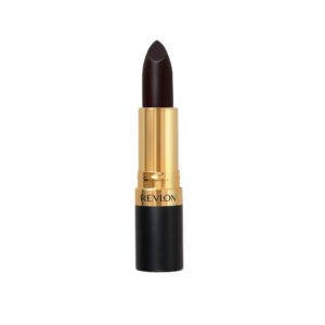 revlon super lustrous lipstick, dark night queen, matte finish