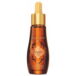 physicians formula argan face serum wear ultra-nourishing argan oil, acne treating, skin healing, inflammation and redness correction