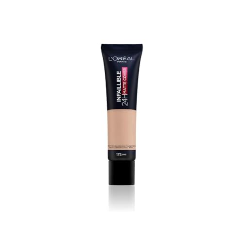 New L'Oreal Infallible 24H Matte Cover Foundation 30ml - 175 Sand