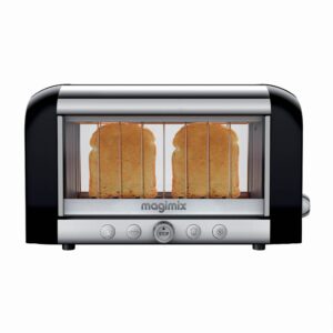 magimix toaster vision black 1450 watt toaster