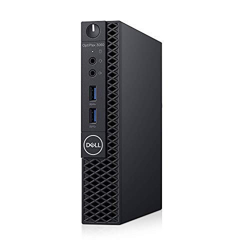 Dell OP3060MFFXKF5K OptiPlex 3060 XKF5K Micro PC with Intel Core i5-8500T 2.1 GHz Hexa-core, 8GB RAM, 256GB SSD, Windows 10 Pro 64-bit