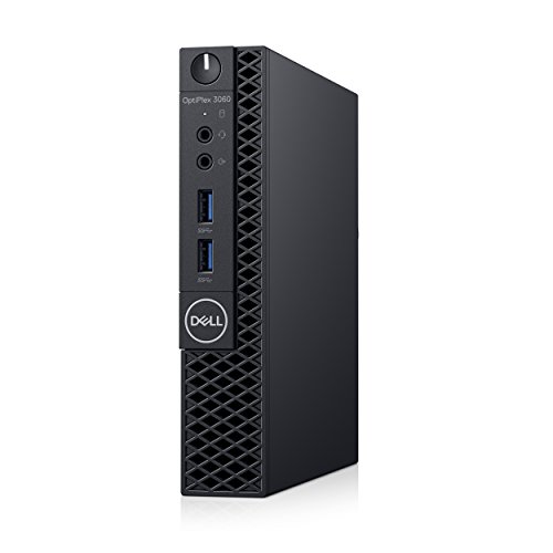 Dell OP3060MFFXKF5K OptiPlex 3060 XKF5K Micro PC with Intel Core i5-8500T 2.1 GHz Hexa-core, 8GB RAM, 256GB SSD, Windows 10 Pro 64-bit