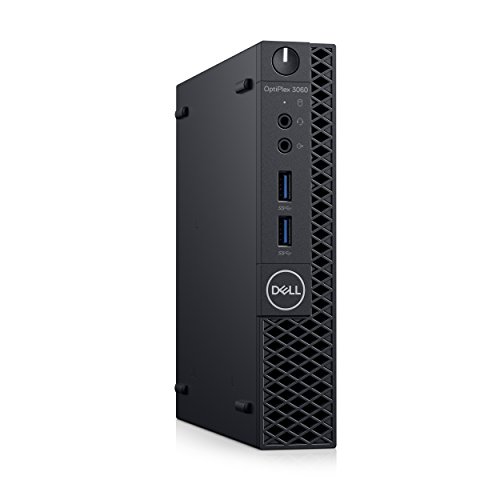 Dell OP3060MFFXKF5K OptiPlex 3060 XKF5K Micro PC with Intel Core i5-8500T 2.1 GHz Hexa-core, 8GB RAM, 256GB SSD, Windows 10 Pro 64-bit