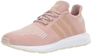 adidas originals women's swift running shoe ,ash pearl/off white/white, 5 m us