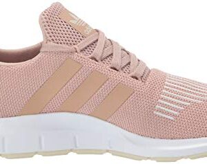 adidas Originals Women's Swift Running Shoe ,ash pearl/off white/white, 8 M US