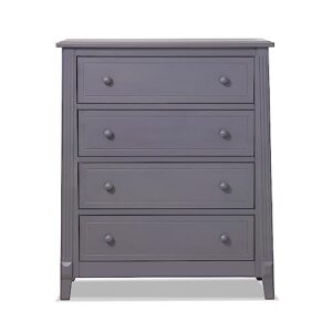 sorelle furniture berkley baby dresser – dresser for nursery, kids bedroom furniture, dresser drawers, nightstand for child’s room with drawers, nursery furniture for infant-gray