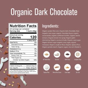 Heavenly Hunks Organic Oatmeal Dark Chocolate Chip - 22oz Bag