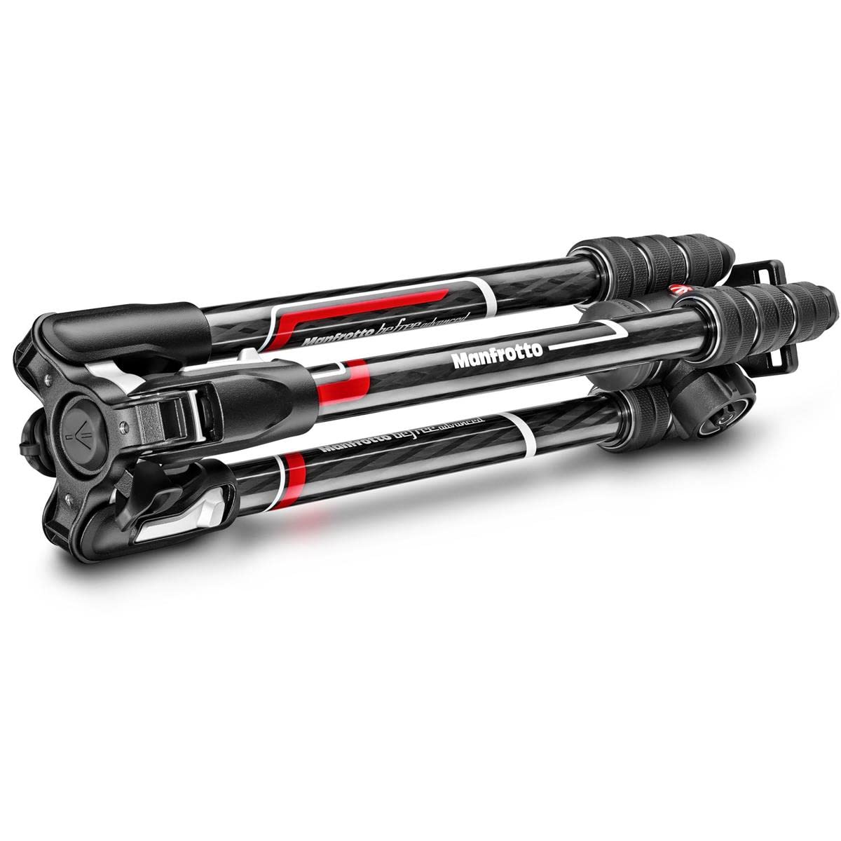 Manfrotto Befree Advanced 4-Section Carbon Fiber Travel Tripod with 494 Center Ball Head, Black