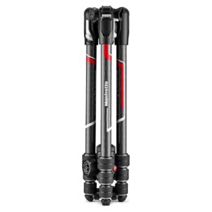 Manfrotto Befree Advanced 4-Section Carbon Fiber Travel Tripod with 494 Center Ball Head, Black