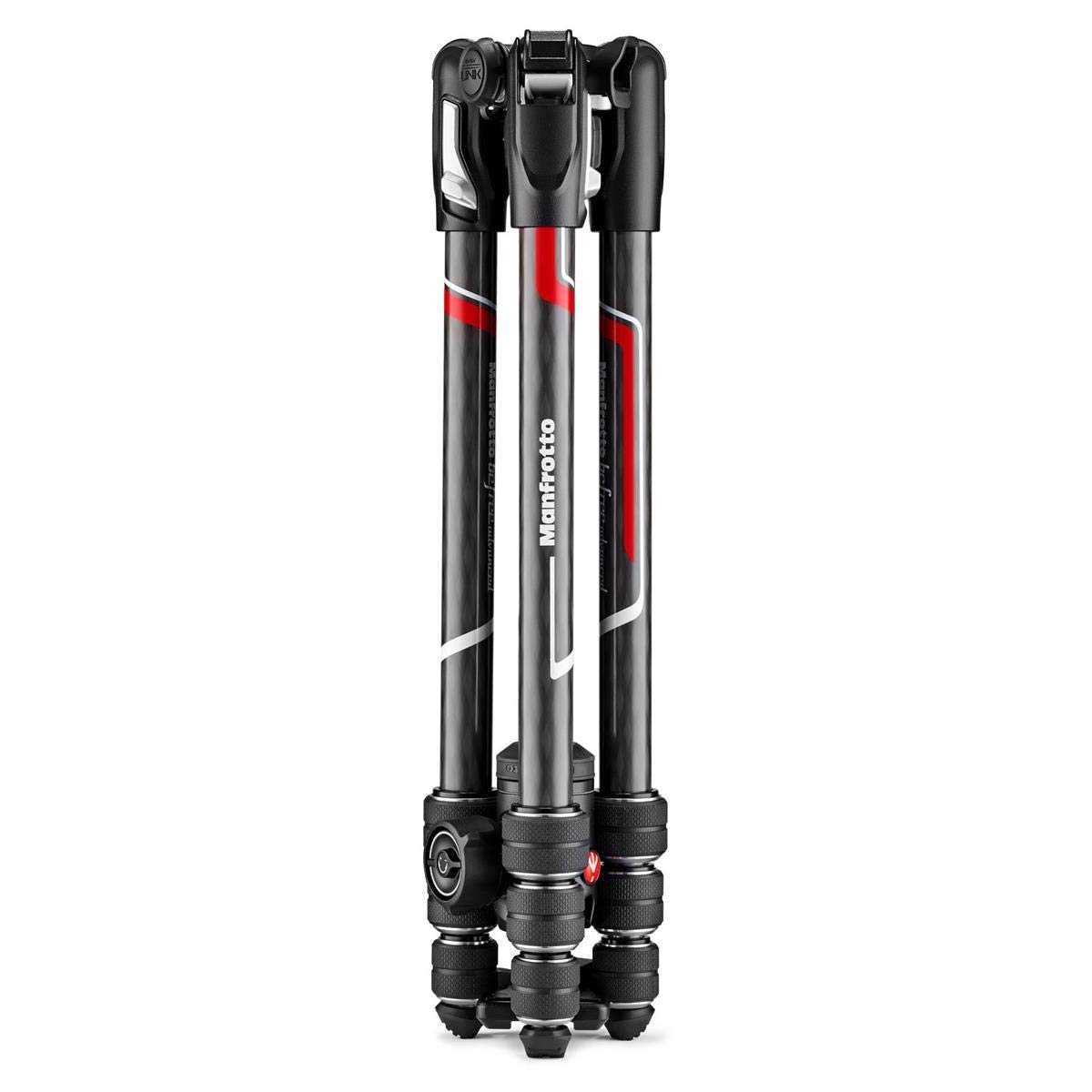 Manfrotto Befree Advanced 4-Section Carbon Fiber Travel Tripod with 494 Center Ball Head, Black