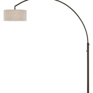 Artiva USA LED602211FBT Elena Led Arch Floor Lamp, 80", Antique Bronze