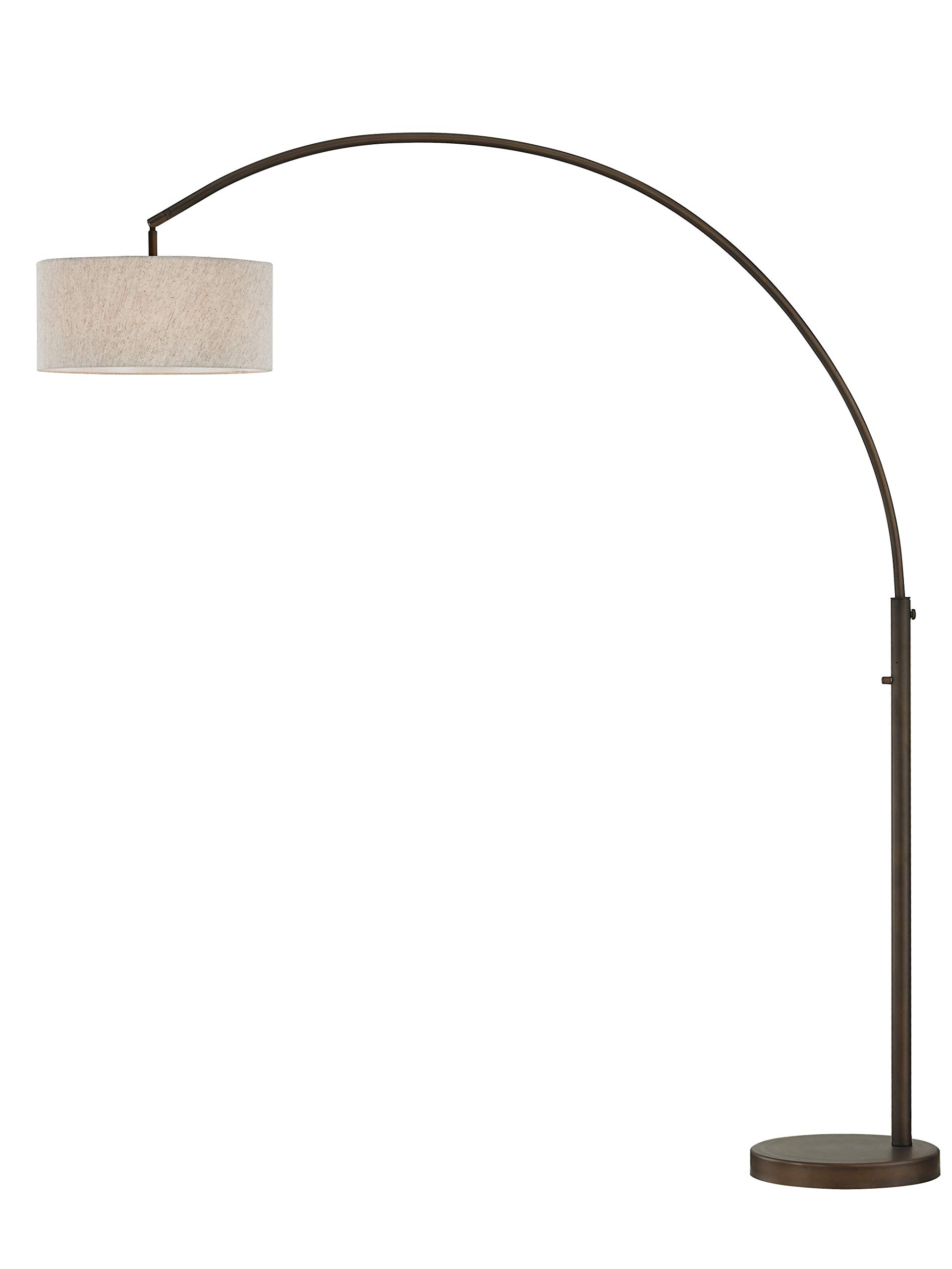 Artiva USA LED602211FBT Elena Led Arch Floor Lamp, 80", Antique Bronze