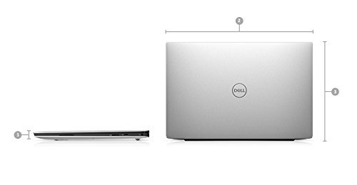 Dell XPS 13 9370, 13.3in TouchScreen InfinityEdge 4K UHD (3840x2160), Intel Quad-Core i7-8550U, 512GB PCIe SSD, 16GB RAM, ThunderBolt 3, Windows 10 (Renewed)