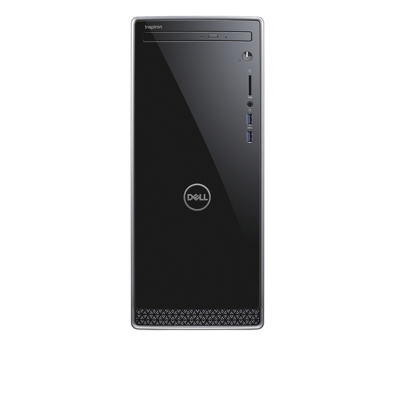 Dell Inspiron 3670 Desktop Computer Intel Core i3-8100 Processor 3.60GHz, 8GB DDR4-2400 RAM, 1TB 7,200RPM Hard Drive, Windows 10 Home