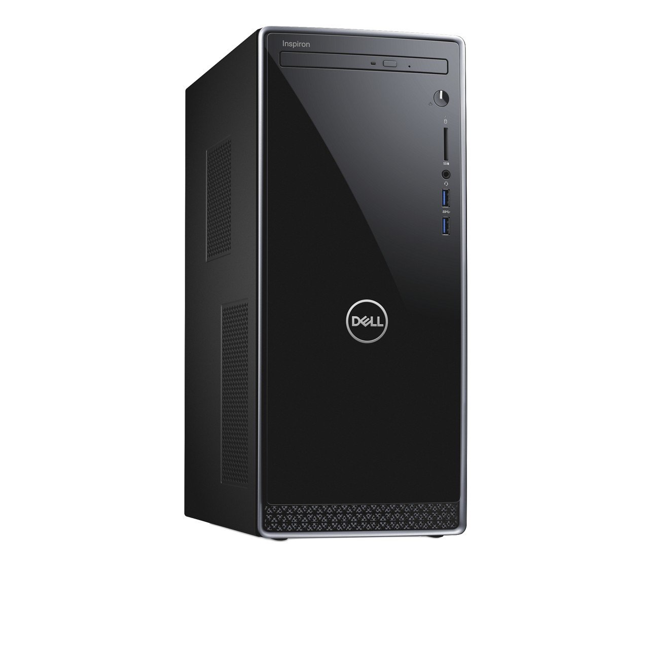 Dell Inspiron 3670 Desktop Computer Intel Core i3-8100 Processor 3.60GHz, 8GB DDR4-2400 RAM, 1TB 7,200RPM Hard Drive, Windows 10 Home