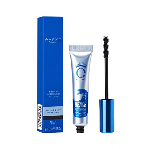 Eyeko Beach Waterproof Mascara - Volume & Lift - Coconut Oil-infused - Vegan 8ml