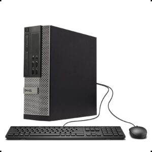 dell optiplex 7020 sff desktop computer,intel core i5-4570 3.2ghz up to 3.6ghz, 16gb ddr3, 2tb hdd, dvd, wifi, hdmi, vga, display port, usb 3.0, bluetooth 4.0, win10pro64 (renewed)