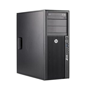 hp desktop z220 workstation tower - intel core i7 up to 3.9ghz, 16gb ram, 480gb ssd, windows 10 pro (renewed)