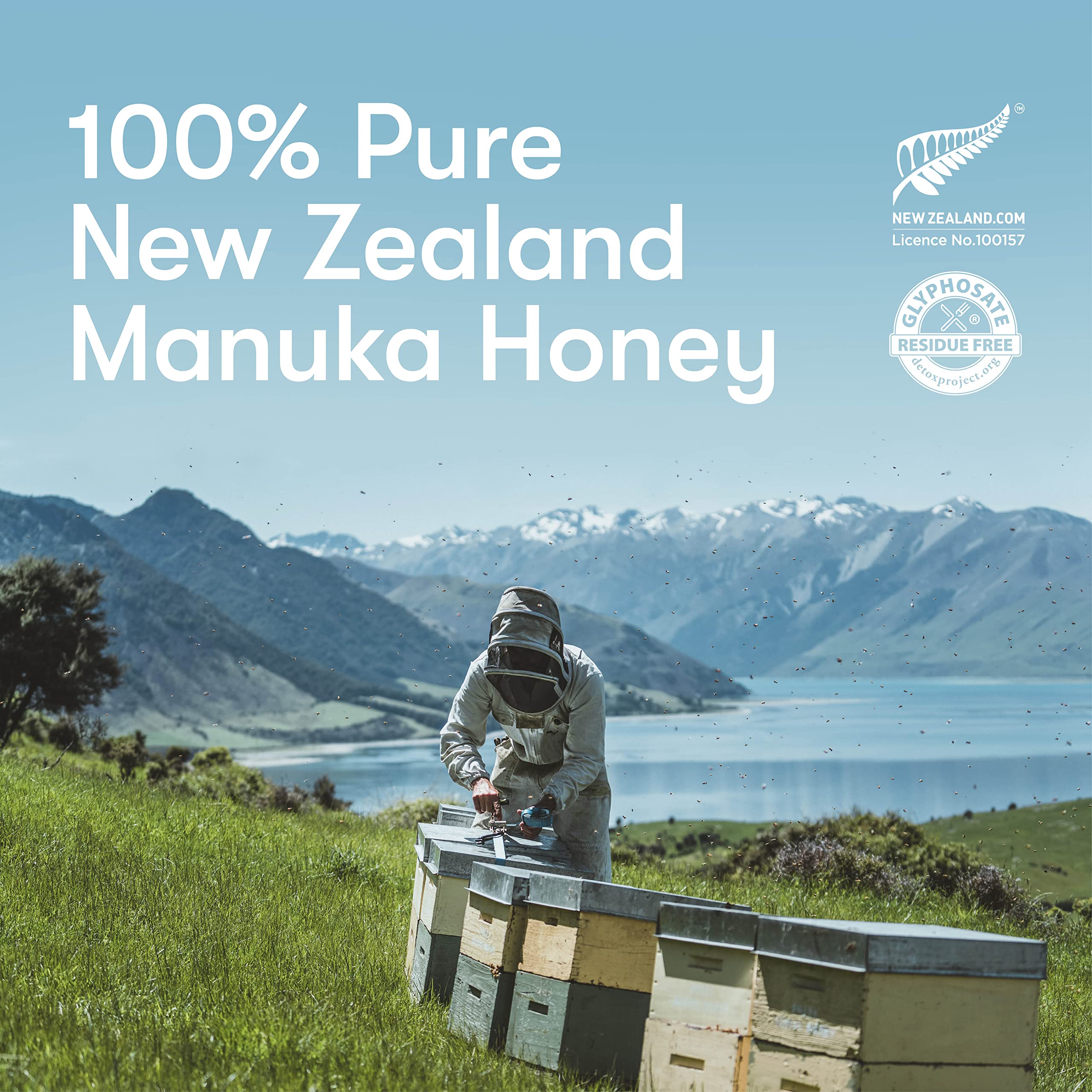 New Zealand Honey Co. Raw Manuka Honey UMF 15+ | MGO 514+, UMF Certified / 8.8oz