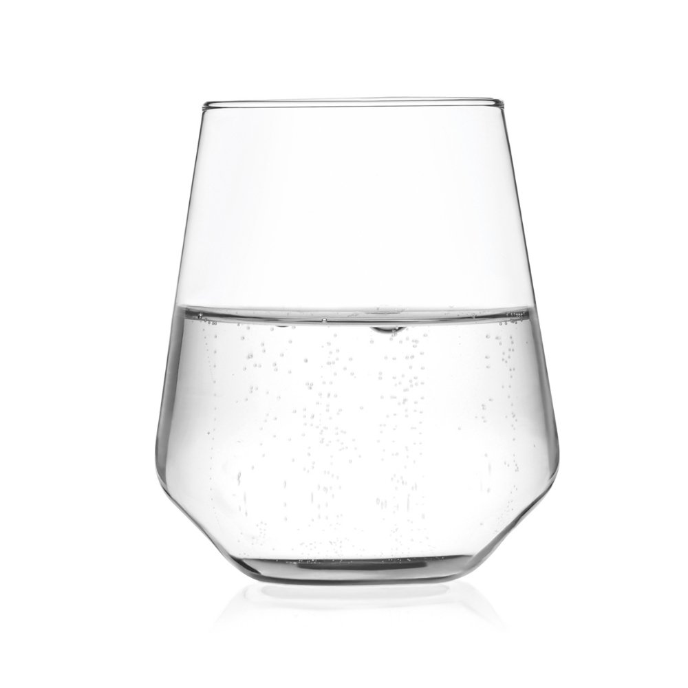 Harmony Wine Glasses by Rastal, 14 ounce, great option for wine, craft beer or water, Set of 6 (Stemless)