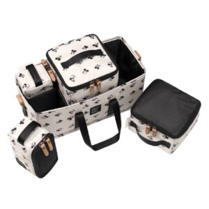 Petunia Pickle Bottom Inter-Mix Deluxe Kit | Baby Diaper Caddy Organizer | Keep Everything Organized in Diaper Bag, Stroller or Nursery - Disney's Mickey Mouse