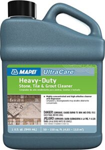 mapei ultracare heavy-duty stone, tile & grout cleaner