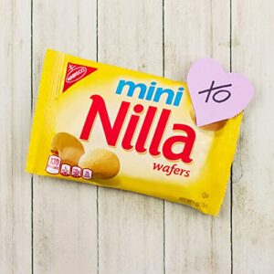 Nilla Wafers Mini Cookies, Vanilla Wafers, 48 Total Snack Packs (4 Boxes)