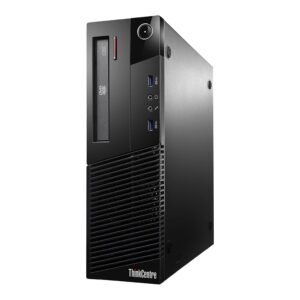 Lenovo Think Center M93P SFF Desktop PC,Intel Quad Core I5-4570 up to 3.6G,16GB, 360GB SSD,DVD,WiFi,BT 4.0,HDMI,USB 3.0,VGA,DP Port,W10P64 (Renewed)-Support-English/Spanish