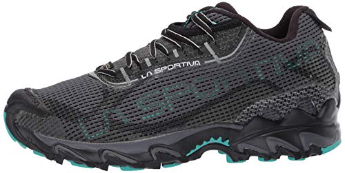 La Sportiva Womens Wildcat 2.0 GTX Trail Running Shoes, Carbon/Aqua, 6.5