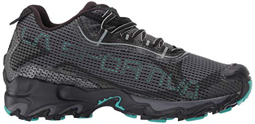 La Sportiva Womens Wildcat 2.0 GTX Trail Running Shoes, Carbon/Aqua, 6.5