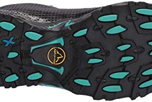 La Sportiva Womens Wildcat 2.0 GTX Trail Running Shoes, Carbon/Aqua, 6.5