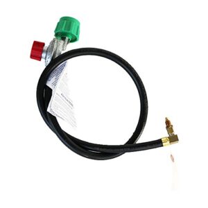 r&v works replacement fryer hose regulator assembly fits ff2r and ff2s