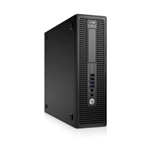 HP EliteDesk 705 G1 SFF, A6-7400B 3.5GHz, 8GB RAM, 500GB Hard Drive, DVDRW, Windows 10 Pro 64Bit (Cerfified Renewed)