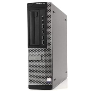 Dell Optiplex 990 Small Form Computer Tower PC, Intel Core i5 3.1GHz, 8 GB Ram, 500 GB HDD, DVD-RW, WiFi (Upgrade Up to 16 GB Ram / 512 GB SSD / 2 TB HDD) Windows 10 (Renewed)