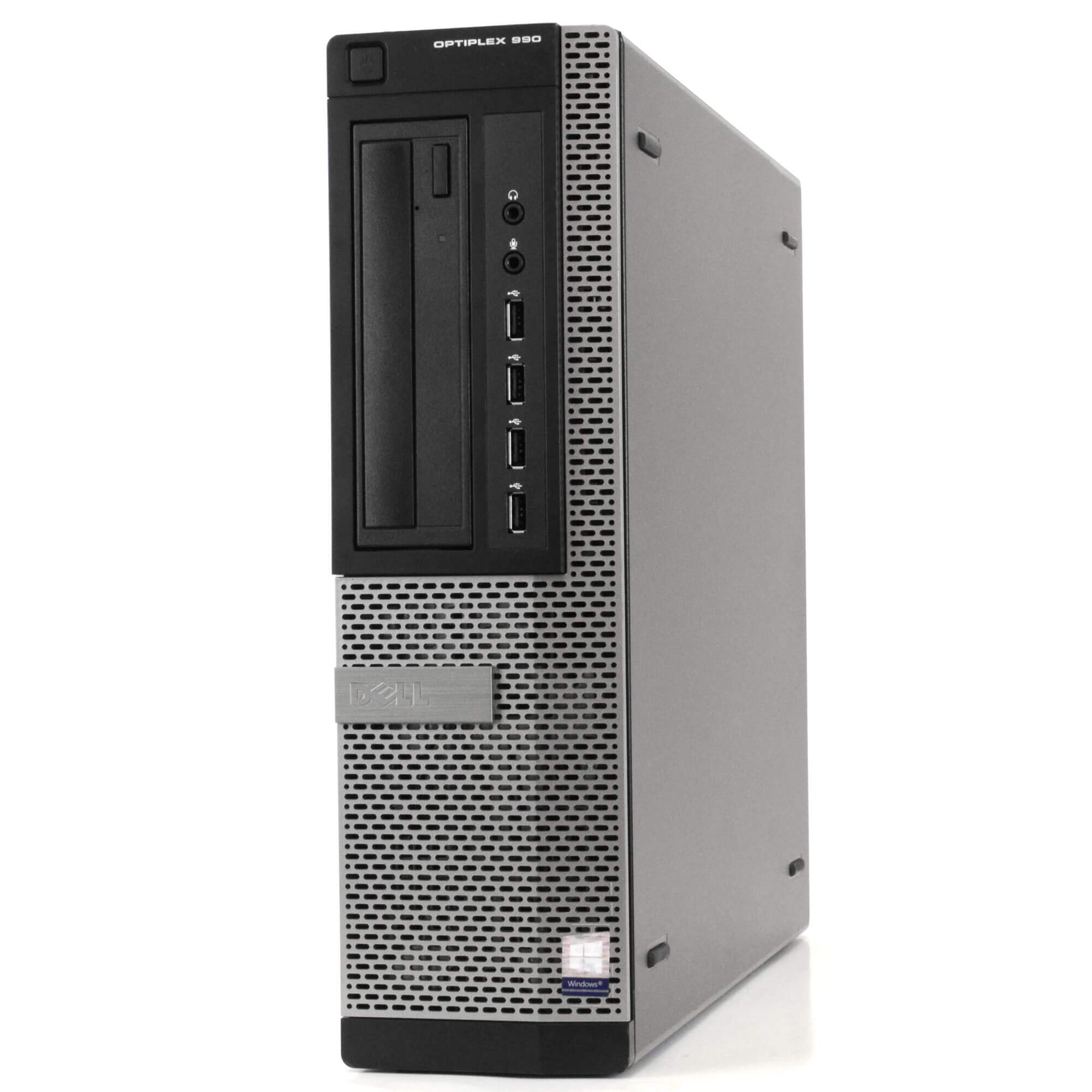 Dell Optiplex 990 Small Form Computer Tower PC, Intel Core i5 3.1GHz, 8 GB Ram, 500 GB HDD, DVD-RW, WiFi (Upgrade Up to 16 GB Ram / 512 GB SSD / 2 TB HDD) Windows 10 (Renewed)