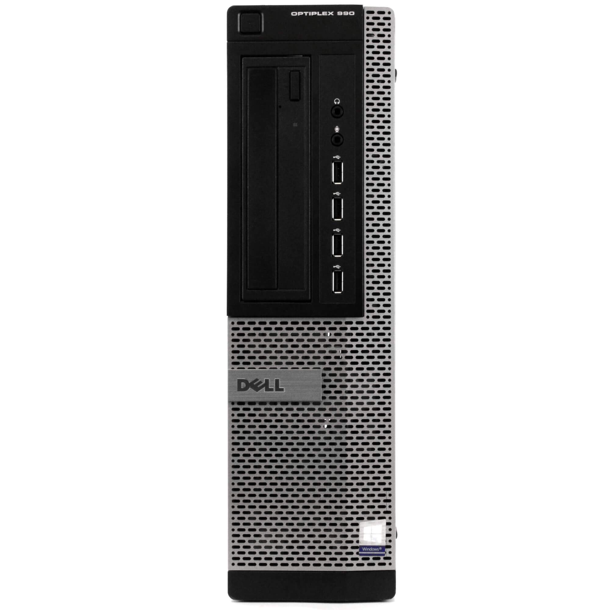 Dell Optiplex 990 Small Form Computer Tower PC, Intel Core i5 3.1GHz, 8 GB Ram, 500 GB HDD, DVD-RW, WiFi (Upgrade Up to 16 GB Ram / 512 GB SSD / 2 TB HDD) Windows 10 (Renewed)