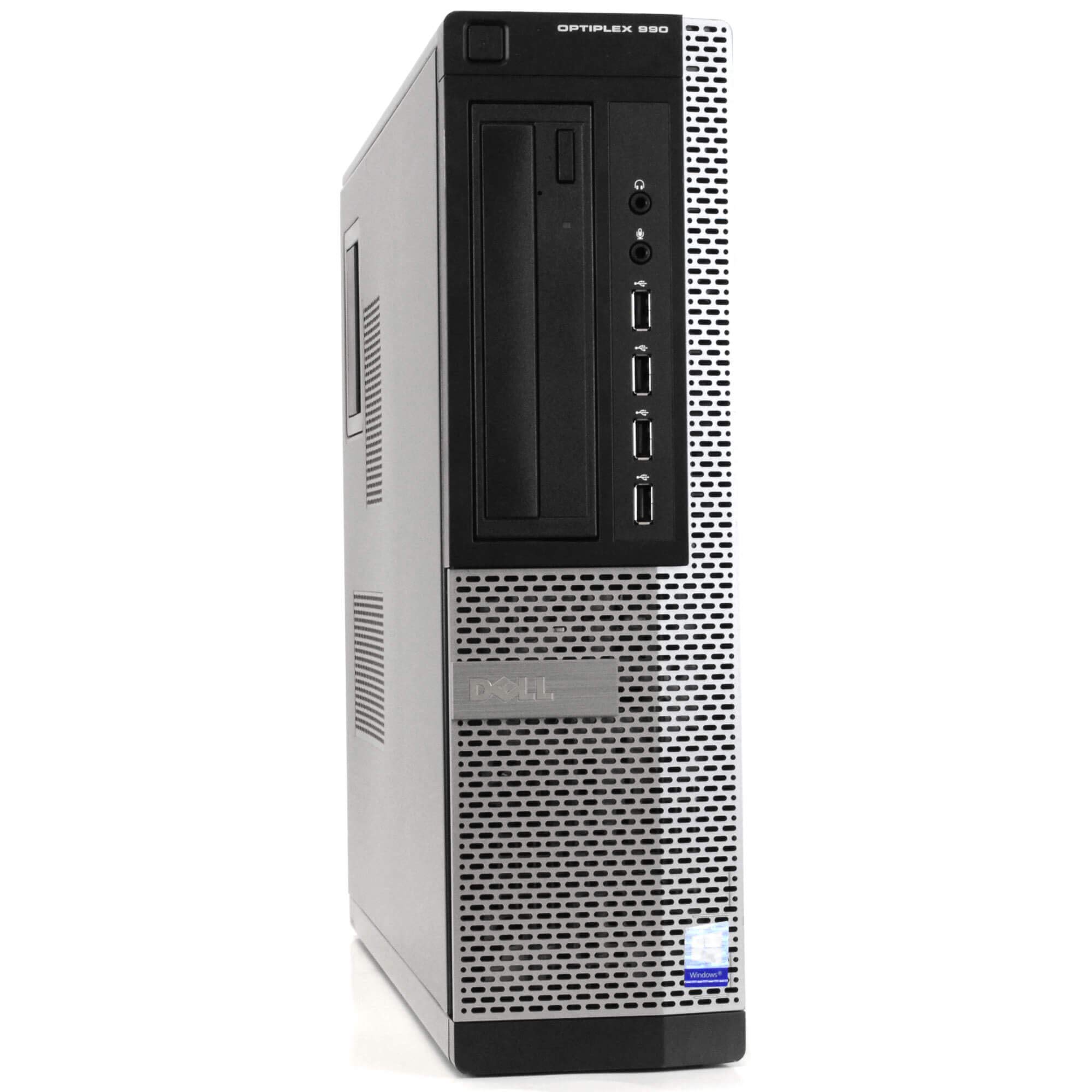 Dell Optiplex 990 Small Form Computer Tower PC, Intel Core i5 3.1GHz, 8 GB Ram, 500 GB HDD, DVD-RW, WiFi (Upgrade Up to 16 GB Ram / 512 GB SSD / 2 TB HDD) Windows 10 (Renewed)