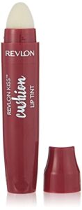 revlon kiss cushion lip tint lipstick, naughty mauve