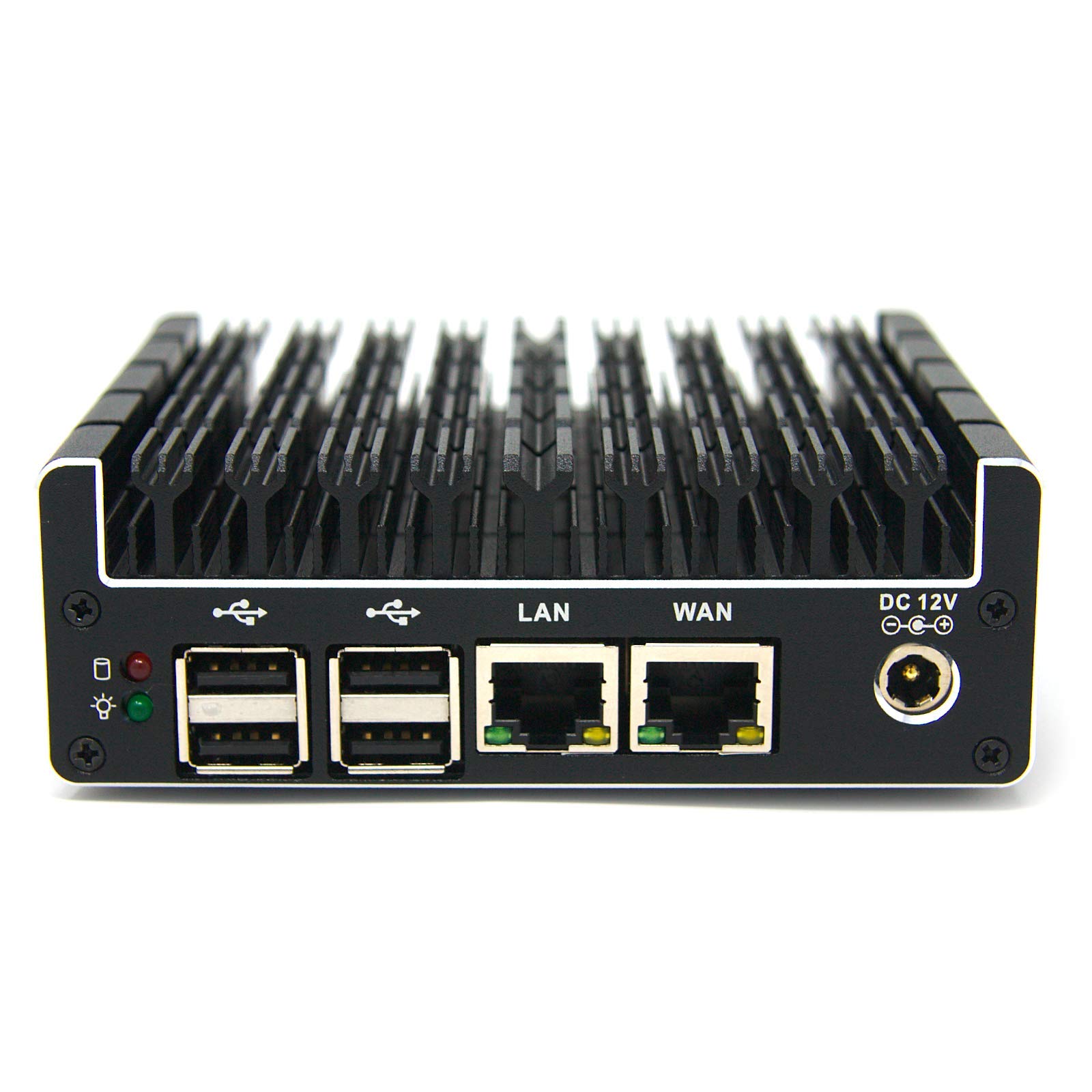 Protectli Vault FW2B - 2 Port, Firewall Micro Appliance/Mini PC - Intel Dual Core, AES-NI, 4GB RAM, 32GB mSATA SSD