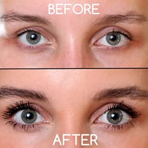 Ready To Wear Lash Extension - Fine DRY Fibers to Extend Lashes, Instantly Volumize & Elongate - No Glue Needed (Must use with Mascara)