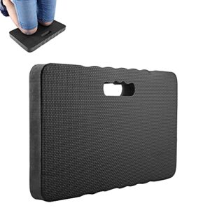 yosooo kneeling pad garage garden kneeler mat kneel cushion knee protection for gardening, baby bath, yoga, prayers & exercise(black)