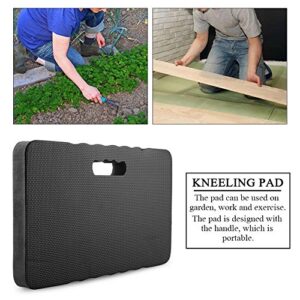 Yosooo Kneeling Pad Garage Garden Kneeler Mat Kneel Cushion Knee Protection for Gardening, Baby Bath, Yoga, Prayers & Exercise(Black)