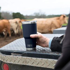 YETI Rambler 30 oz Stainless Steel Vacuum Insulated Tumbler w/MagSlider Lid, Navy